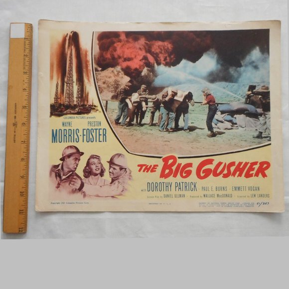 American Vintage | Art | Vintage Movie Lobby Card 951 The Big Gusher ...